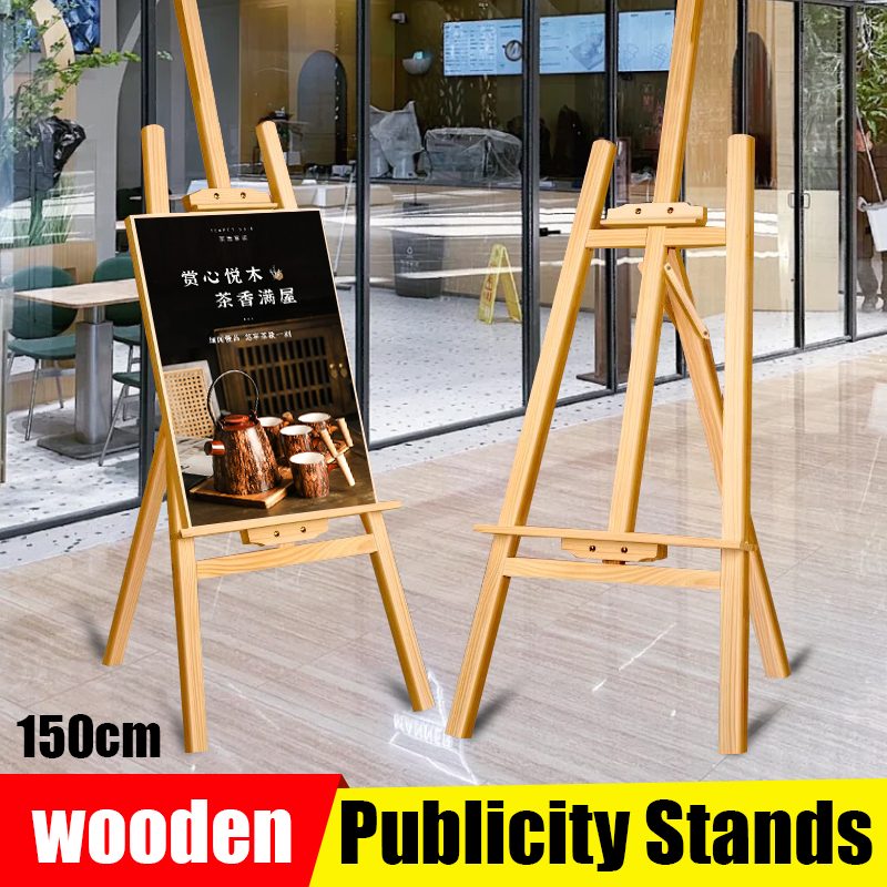 Art Supplies Easel Art Easel Adjustable Wooden Painting Display Stand ...