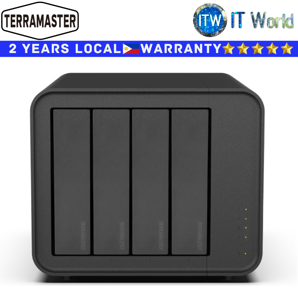 Itw | Terramaster NAS Storage D4-320 4-Bays USB Single Disk Enclosure ...