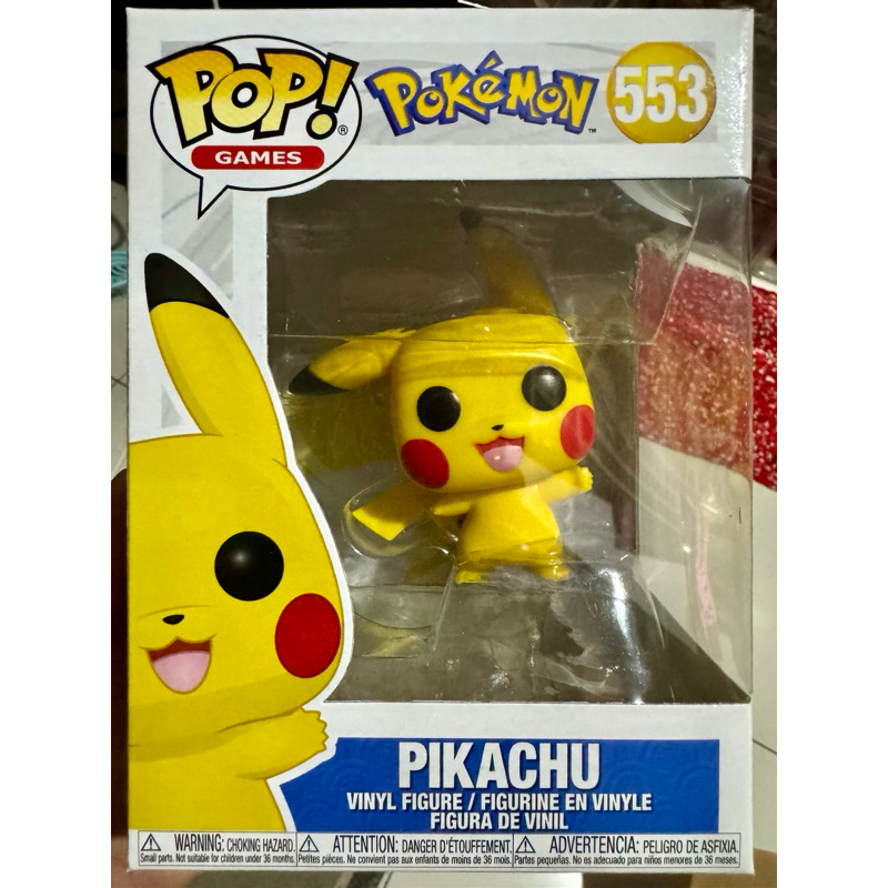 Funko Pop! Pokemon: 553 Pikachu | Shopee Philippines