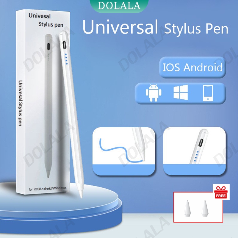 Universal Stylus Pen Touch Pencil with Rechargeable For Android iOS ...