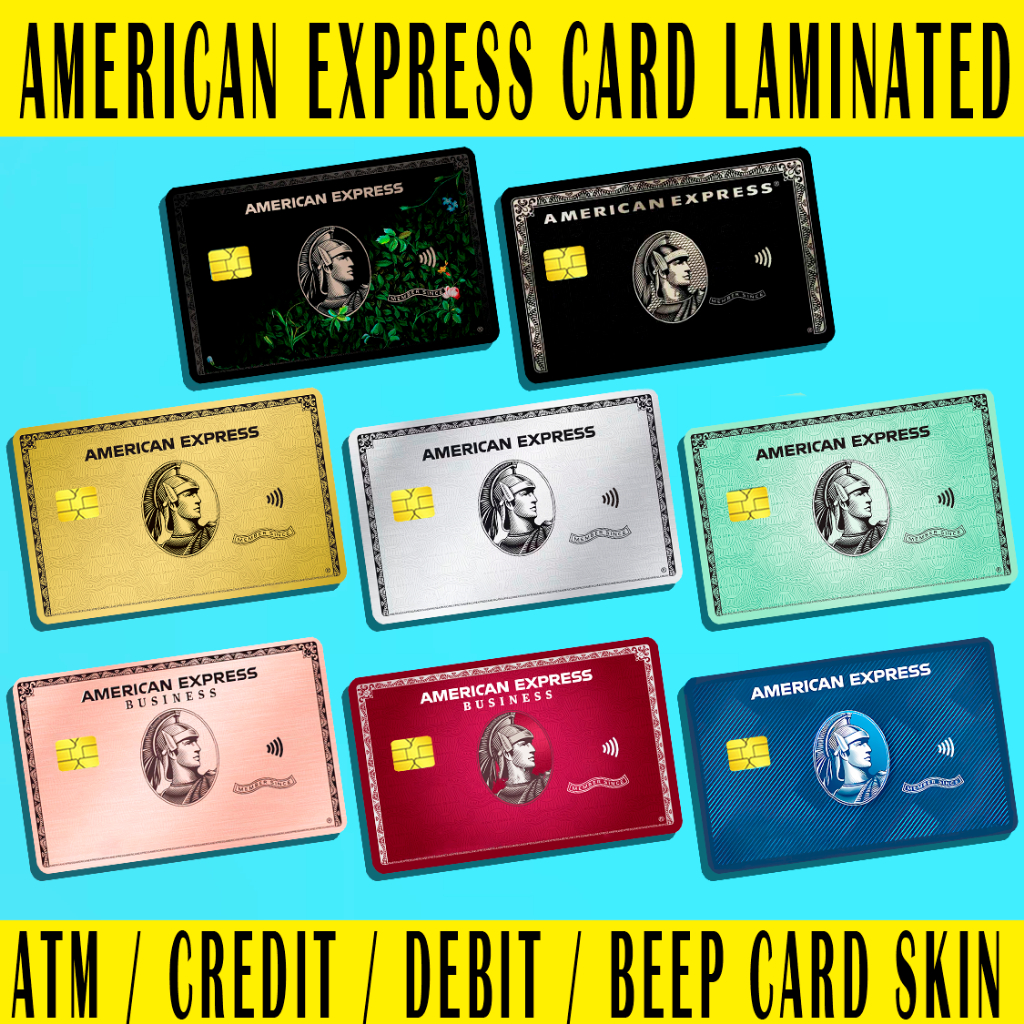 AMERICAN EXPRESS SKIN CARD STICKER - (SKIN CARD STICKER) ATM/CREDIT ...