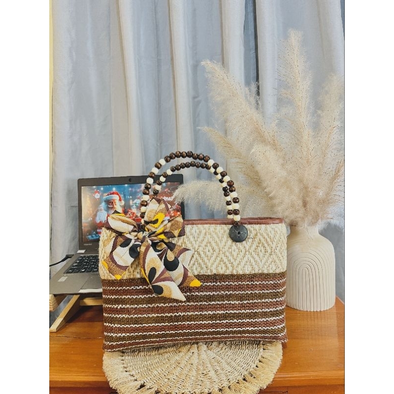 Anna Bag (Native Abaca Hand Bag) | Shopee Philippines