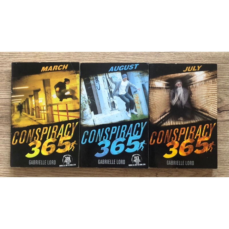 REPRICED: Conspiracy Book Series by Gabrielle Lord [@ Php150 per Kilo ...
