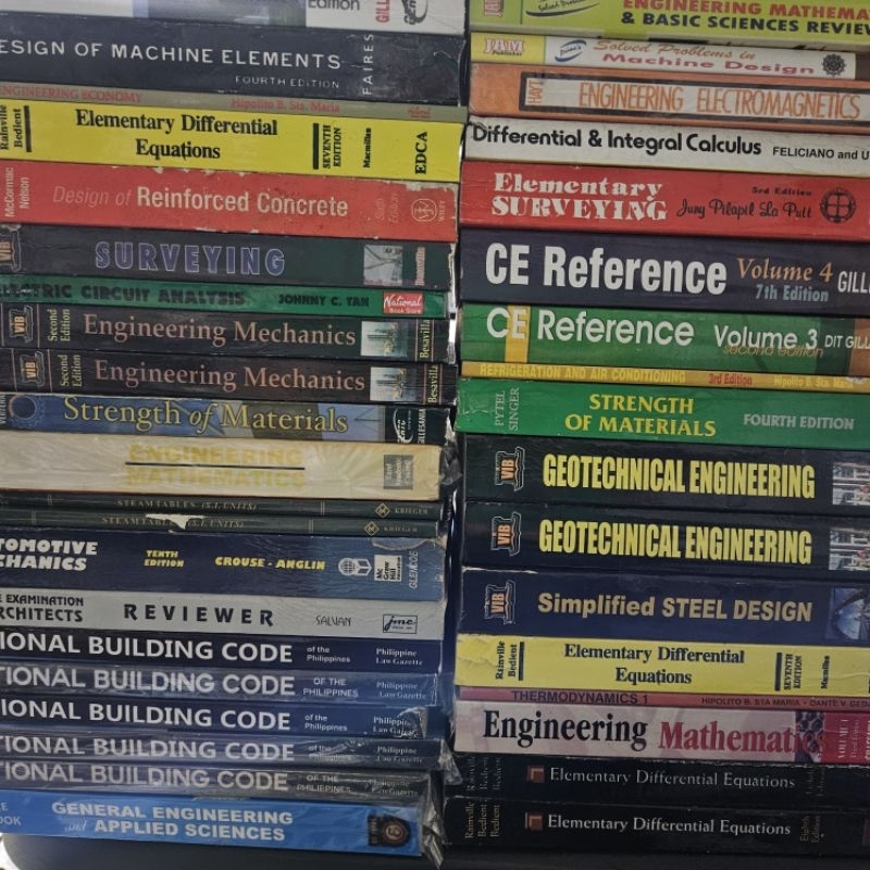 Slight DAMAGE ENGINEERING BOOKS | Shopee Philippines