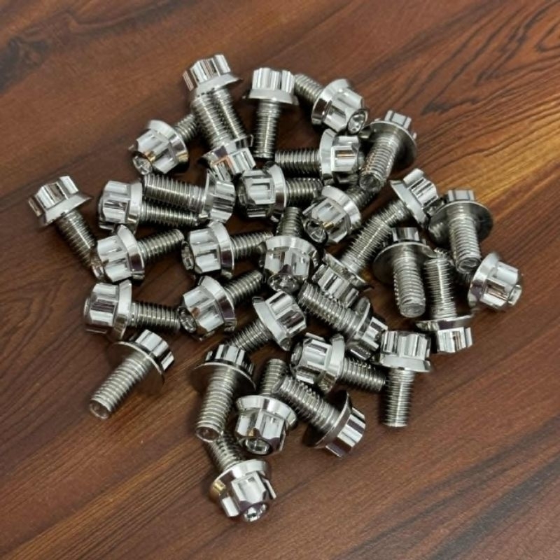 SC SIAM CNC BOLT 8x15 SILVER (sold per piece) | Shopee Philippines