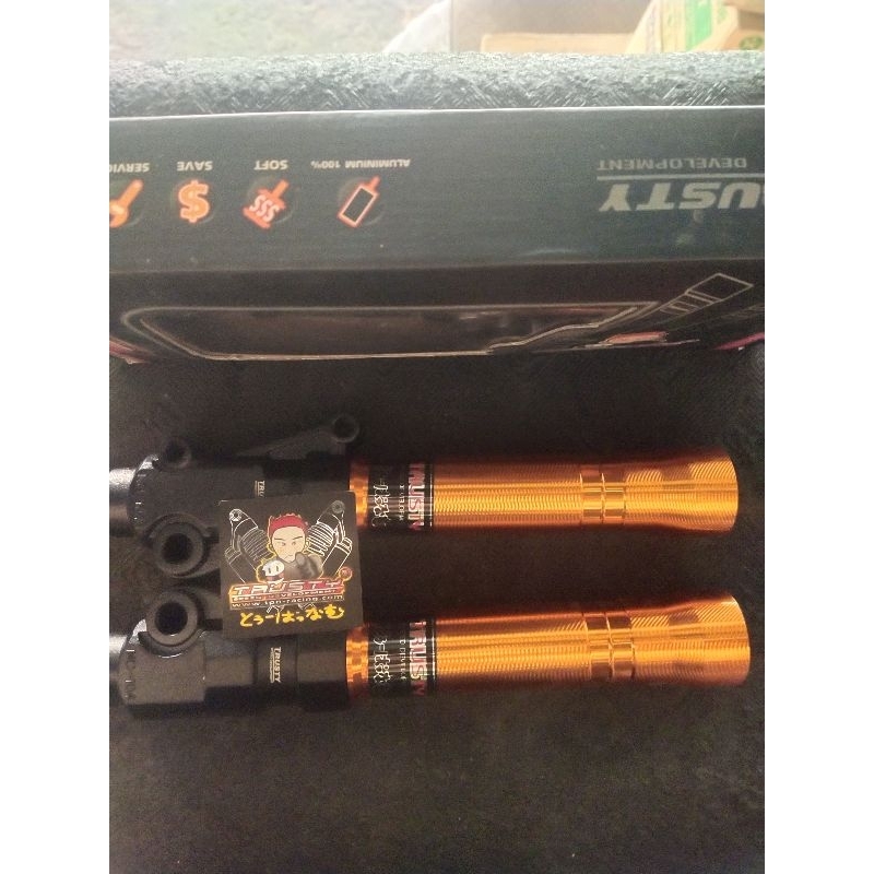 TRUSTY FRONT SHOCK OUTER TUBE FOR Honda wave100/110/125 | Shopee ...
