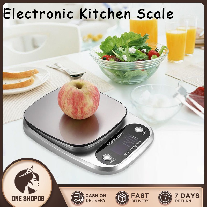 Multifunction Electronic Digital Kitchen Scale Baking Cooking Food ...