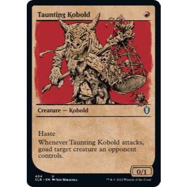 Magic the Gathering - Taunting Kobold - MTG Red - CLB - NM (_RAS ...