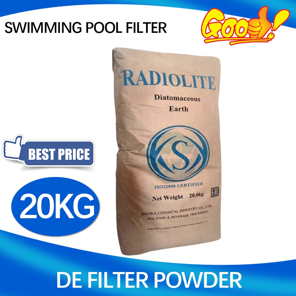 Radiolite DE Filter Powder for Swimming Pools 1 bag | Shopee Philippines