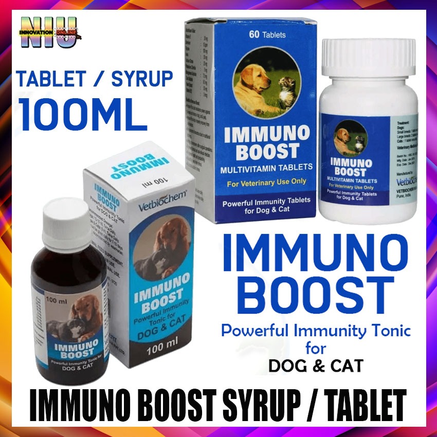 (VARIATION) Immuno Boost Multivitamins Powerful Immunity for Dog & Cat ...