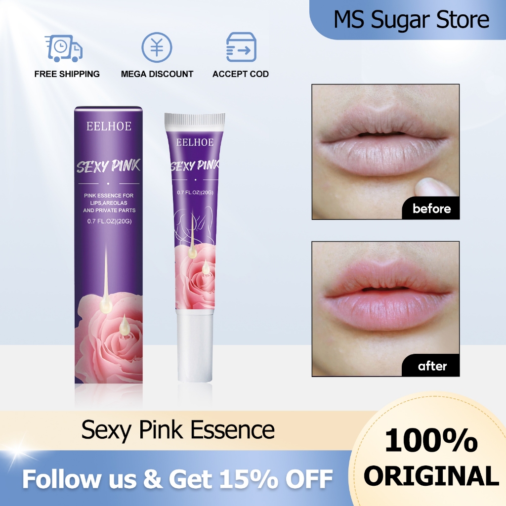 EELHOE Sexy Pink Essence 20g Private Part Whitening White Remove Tender ...