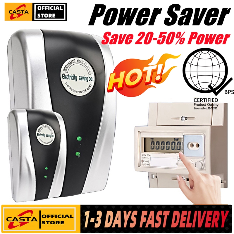 Power Electricity Save Saving Energy Saver Box 50% 90V-240V(US Plug ...