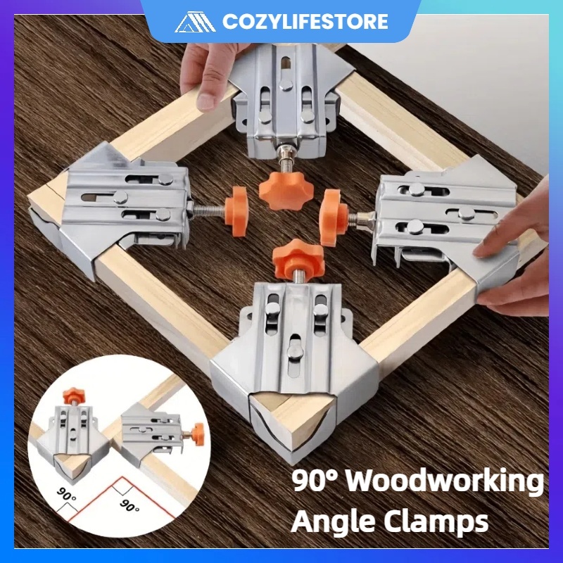 Multi-Purpose Stainless Steel 90° Woodworking Angle Clamps with ...