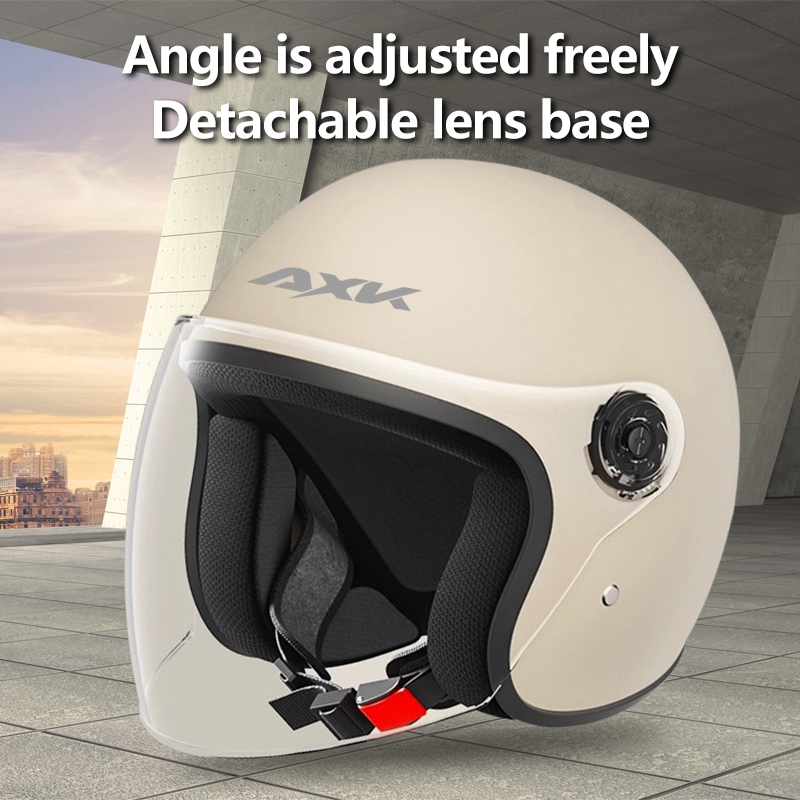Stylish Motorcycle Helmet with Adjustable Sizing Comfortable Fit for ...