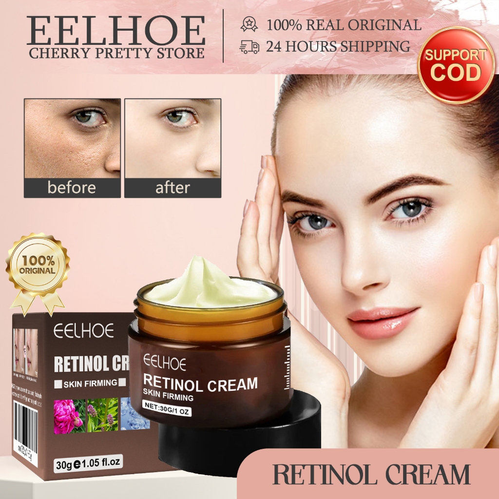 EELHOE Retinol Cream 30g Retinol Face Cream Anti Aging Reduce Dark ...