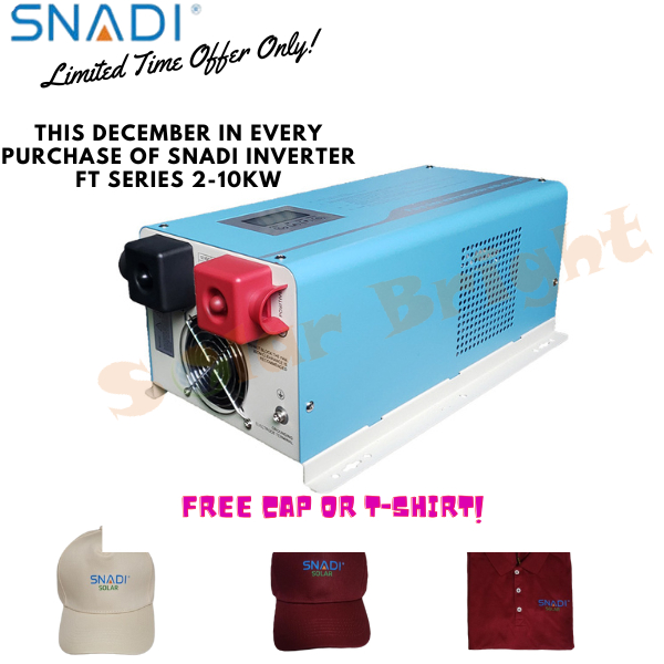 SNADI Solar Pure Sine Wave Toroidal Inverter 48V 8-10kW Adjustable LVD ...
