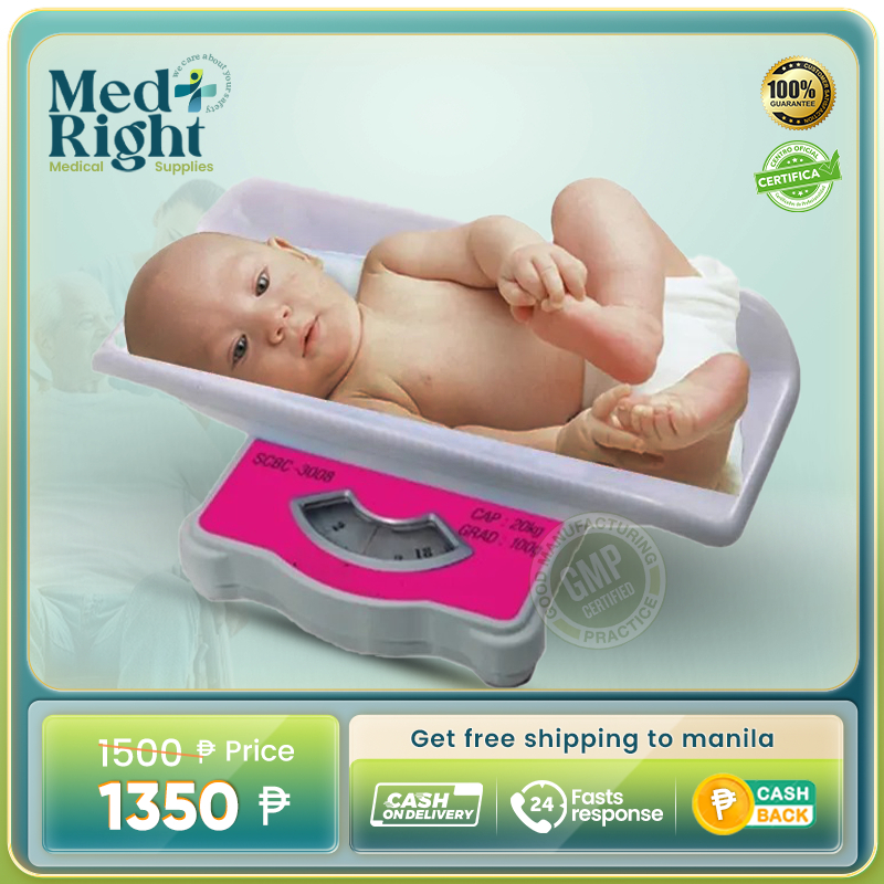 Baby Weighing Scale with Tray - Mechanical Infant Scale (20kg Capacity ...
