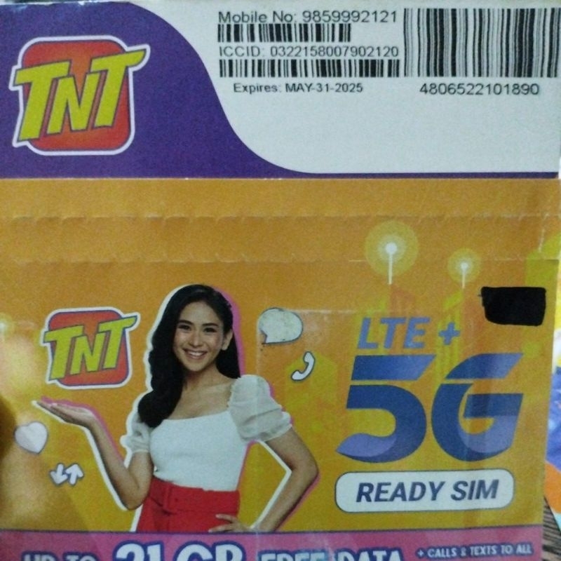 TNT Special number vanity SIM card easy to memorize number | Shopee ...