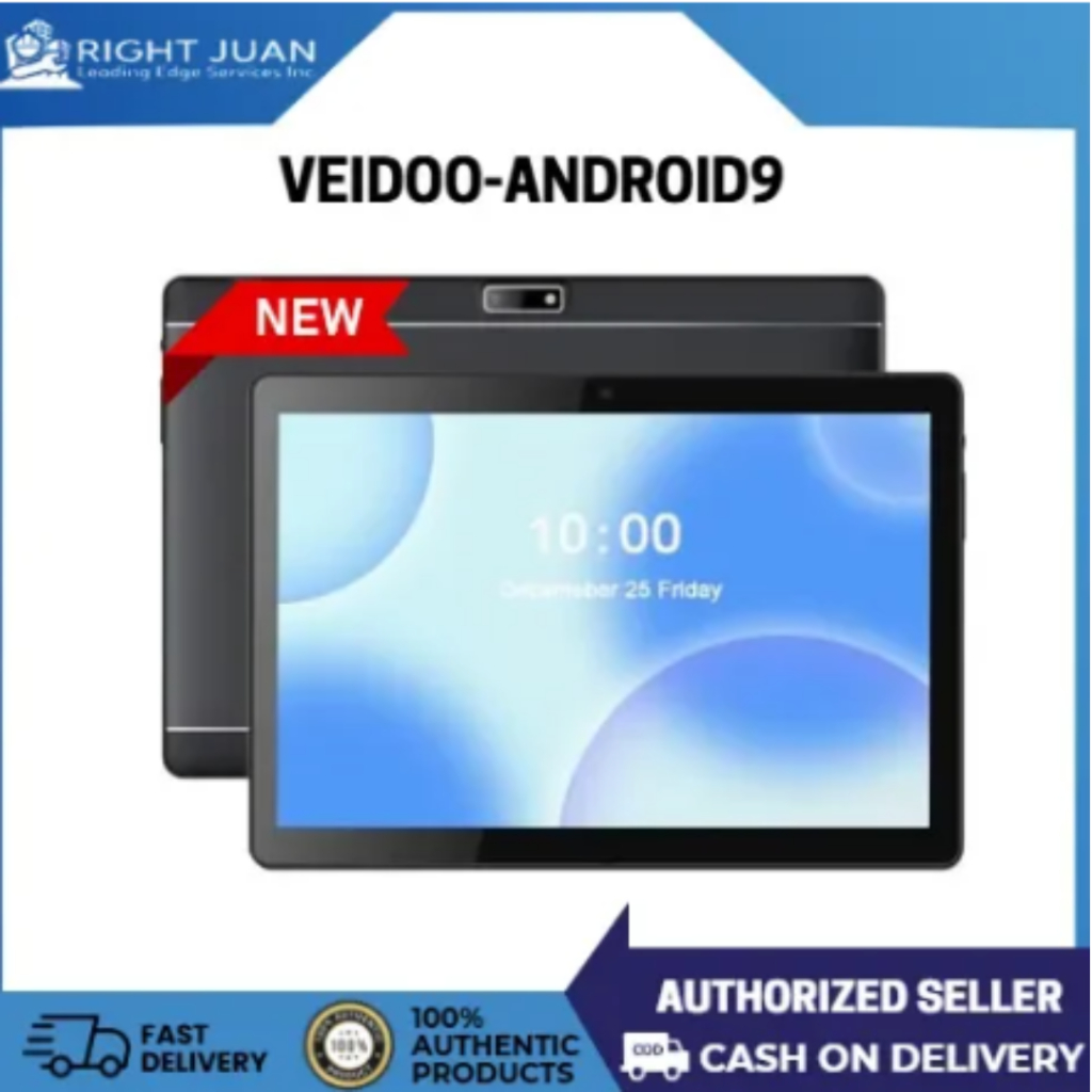 Veidoo Android 9 tablet | 2gb RAM | Quad-Core, 32GB Storage, 1280x800 ...