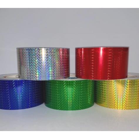 Reflectorized Hologram Sticker 1, 2, 3" inches x 5FT, 10FT used for ...