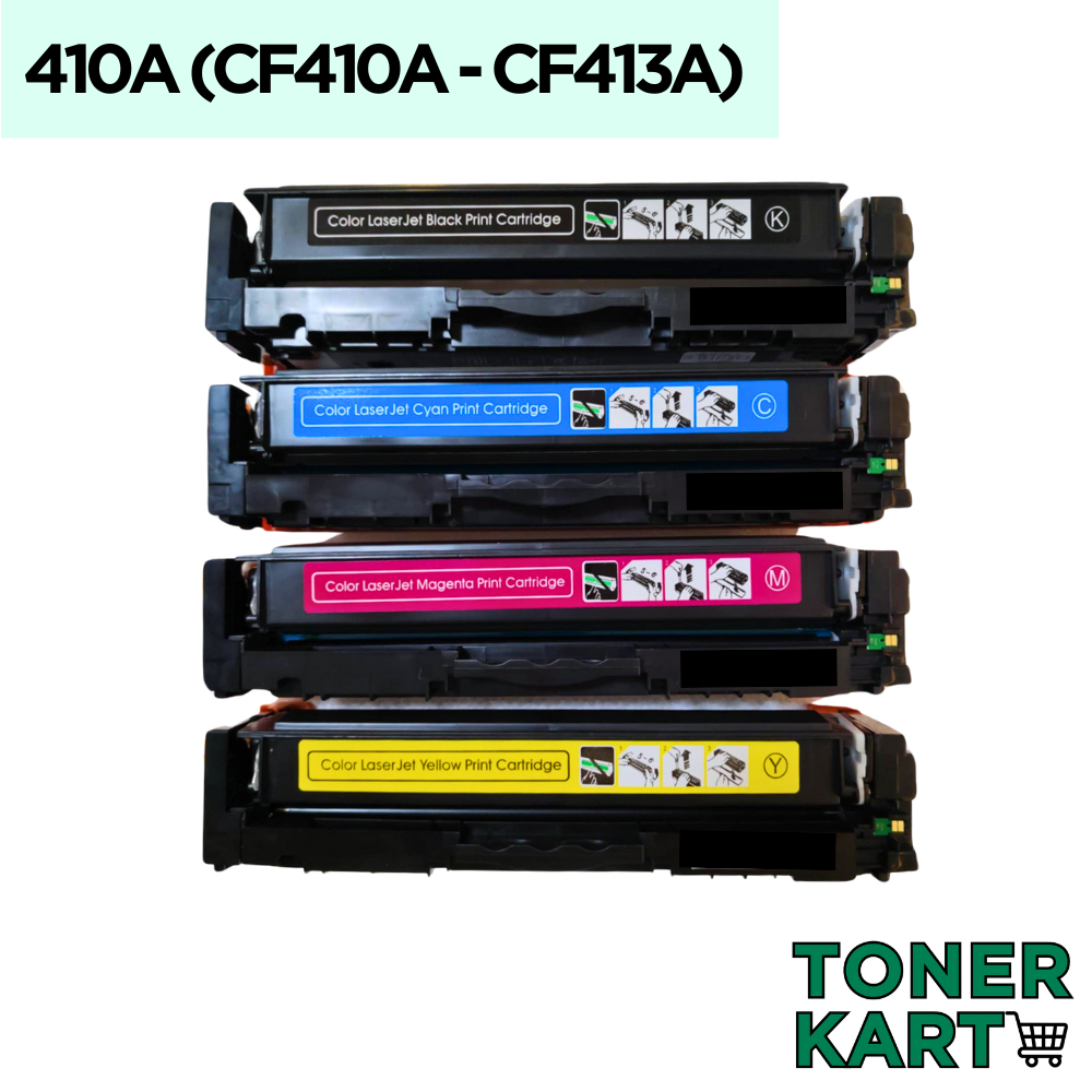Premium HP 410A CF410A CF411A CF412A CF413A Compatible Toner Cartridge for HP M452dn M452dw ...