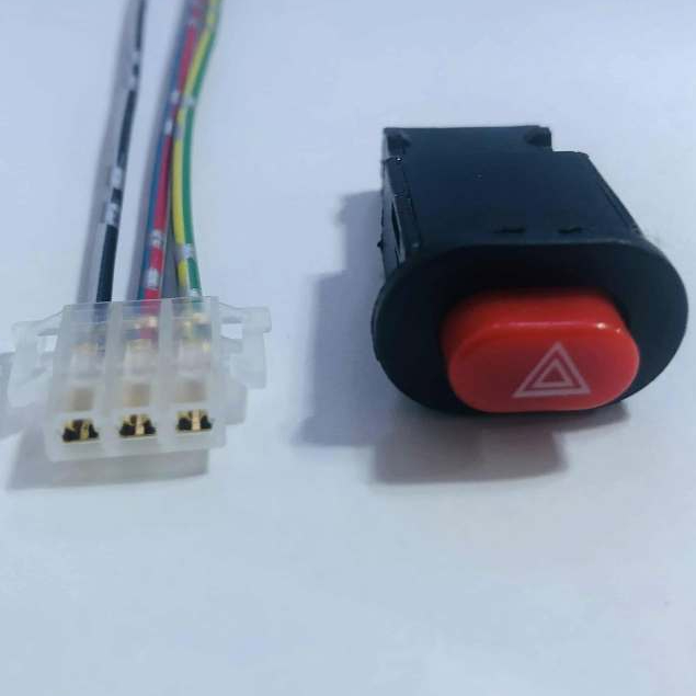 HAZARD SWITCH W/ SOCKET HEAVY DUTY HIGH QUALITY JAPAN WIRE | Shopee ...