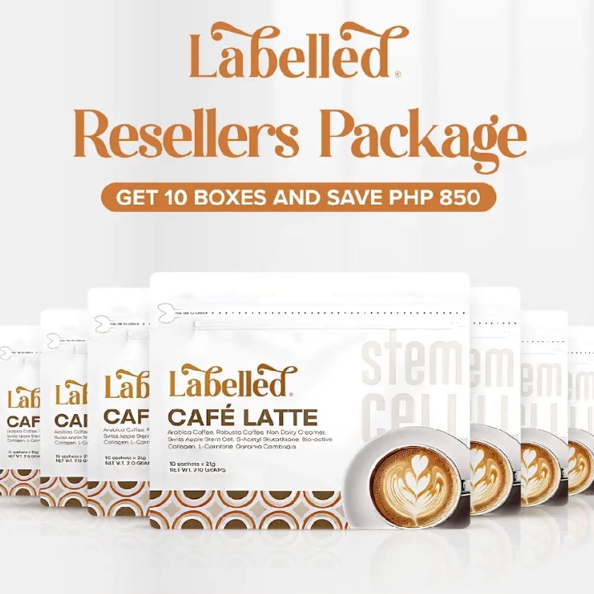 Labelled Stem Cell Coffee Resellers Package 10 pouch (100 sachets ...