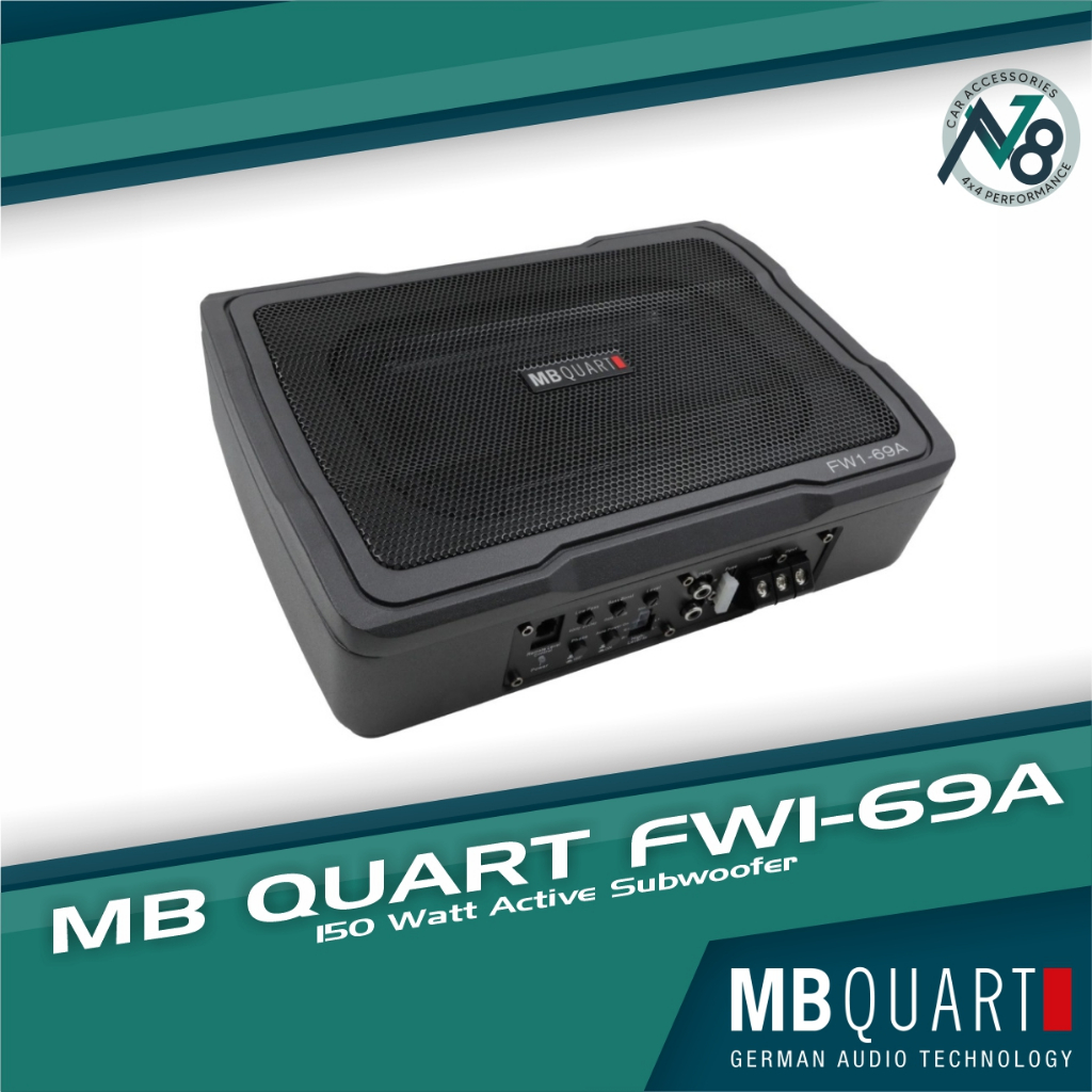 MB QUART FW1-69A 150 Watt Active Subwoofer Genuine | Shopee Philippines
