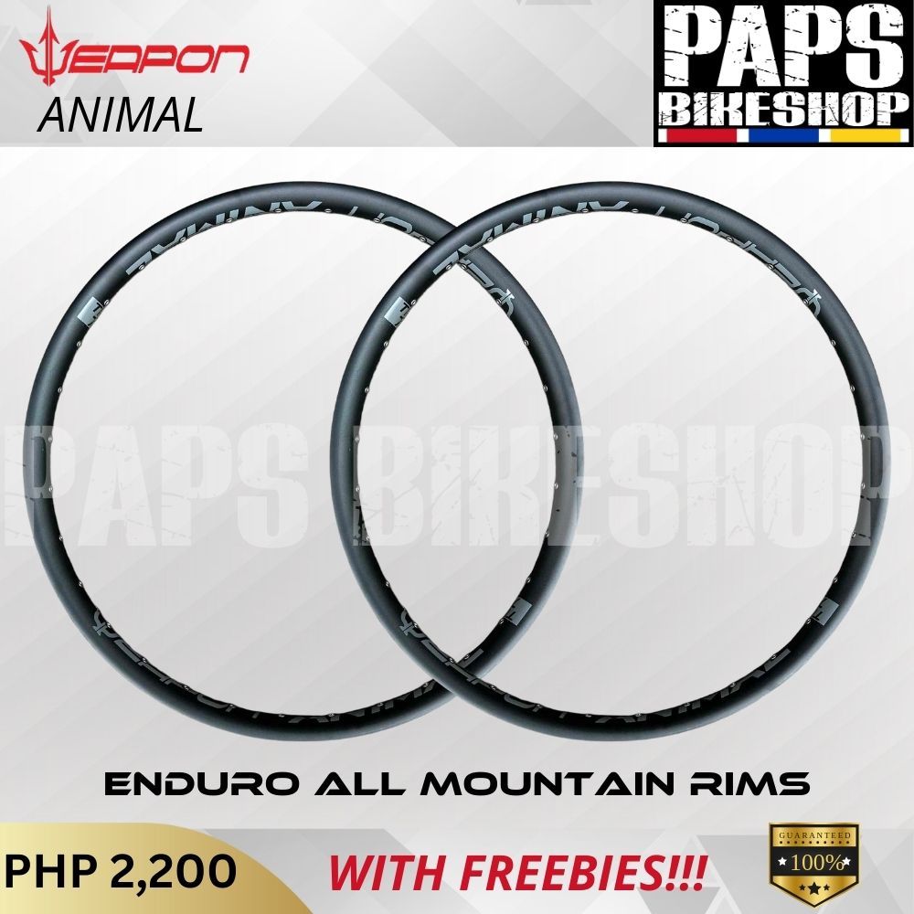 WEAPON ANIMAL RIMS FOR ENDURO ALL MOUNTAIN | Shopee Philippines