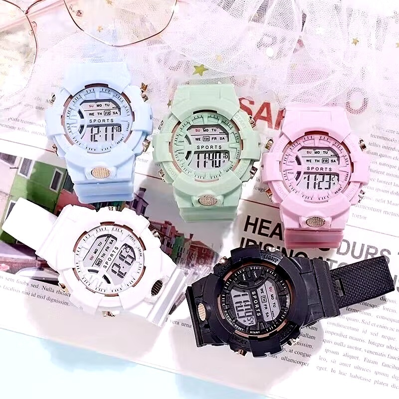 Korean Macaron Color Water resist Men's Women's Unisex Student Sport ...