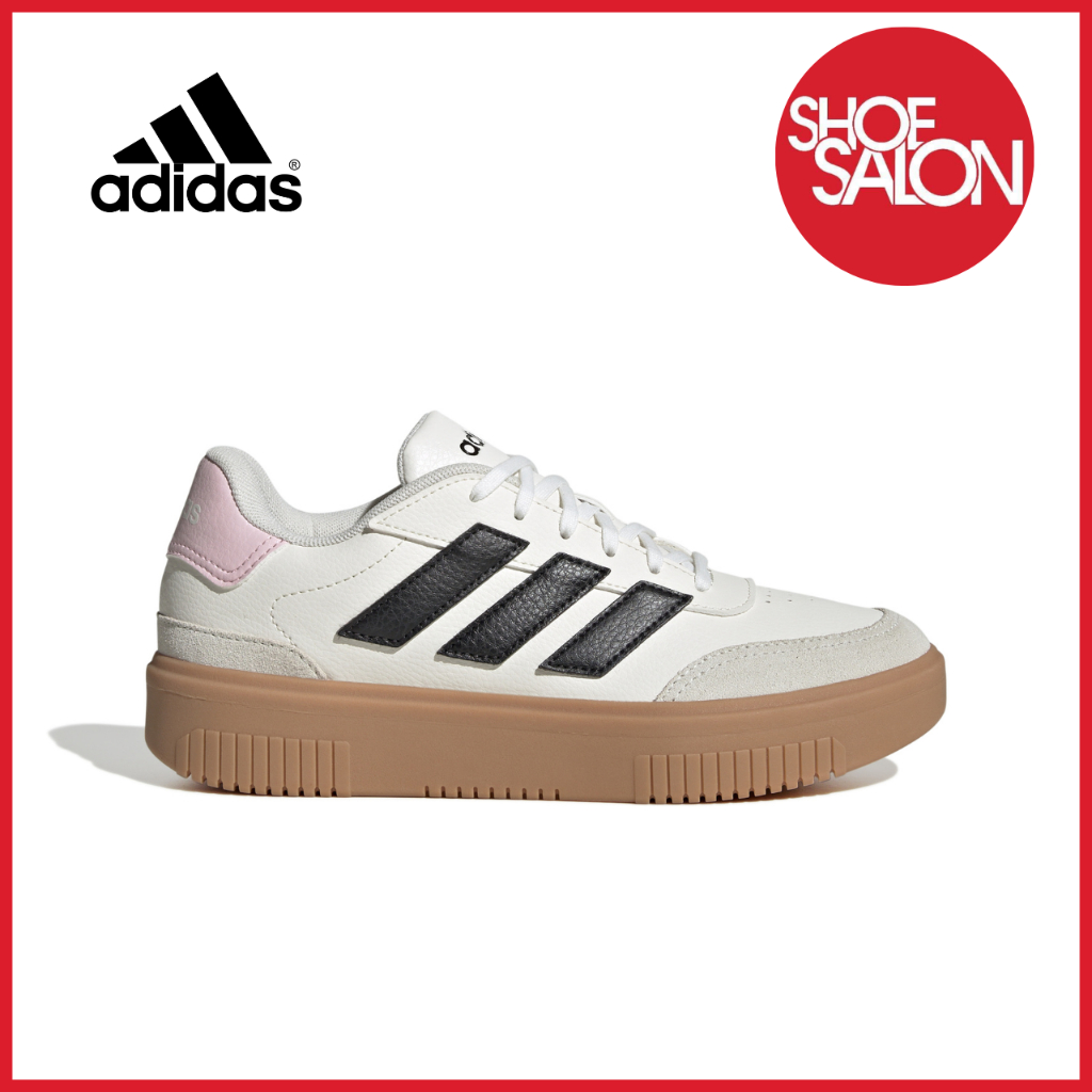 SHOE SALON Adidas COURTBLOCK BOLD Women's Shoes Core White/Core Black ...