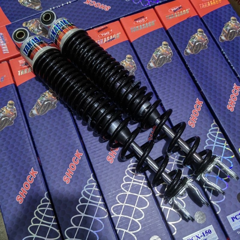 TAKASAGO REAR SHOCK FOR PCX 150 - 335MM AND PCX 160 - 365MM (SET ...