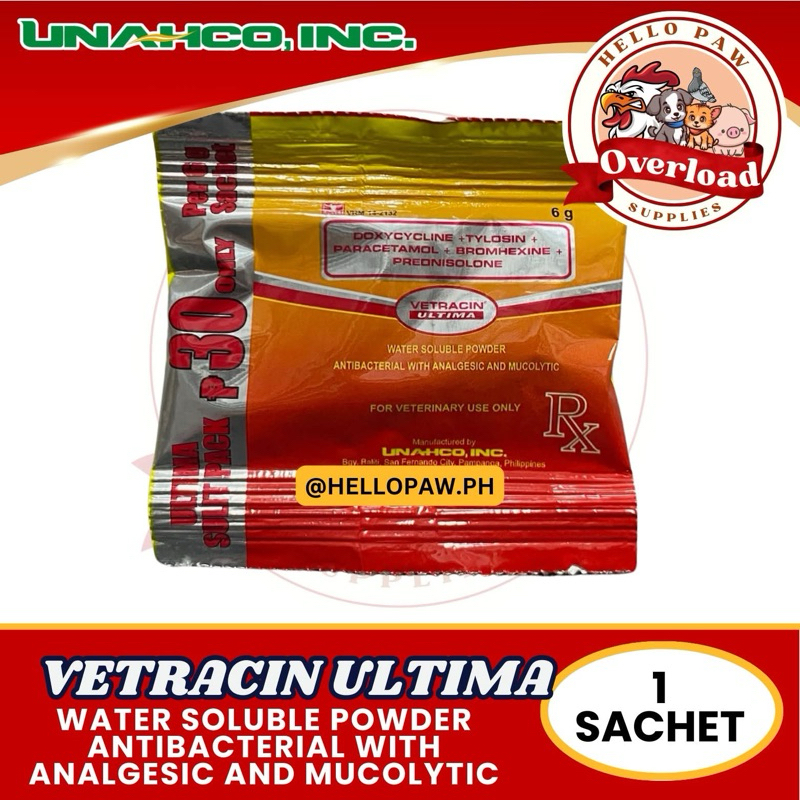 Vetracin Ultima 6g - Per Sachet (ACTUAL PHOTO) | Shopee Philippines