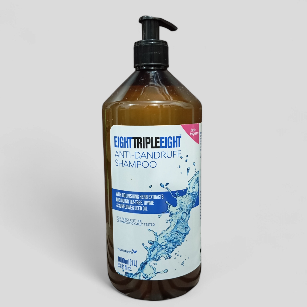 Eight Tripple Eight Anti-Dandruff Shampoo 1L | Shopee Philippines