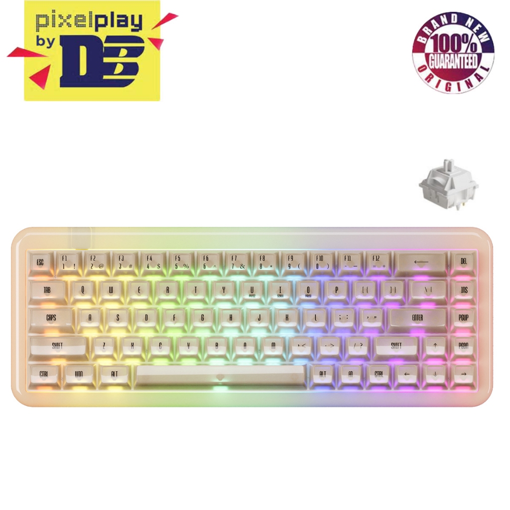 Akko YU01 Antique Jade Resin Case Multi-Mode RGB Hot-Swappable ...