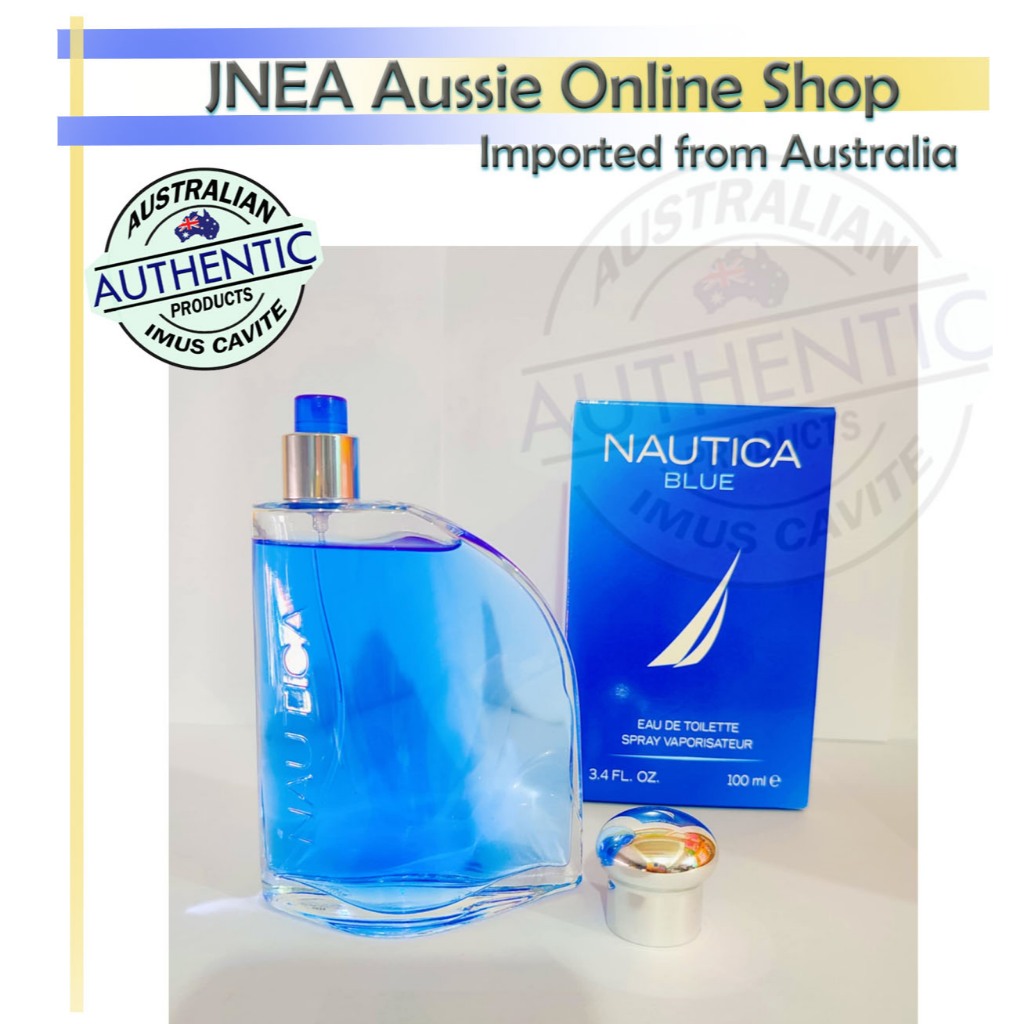 NAUTICA BLUE Cologne 100ml, Imported from Australia | Shopee Philippines