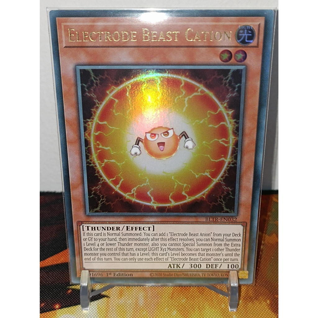 Electrode Beast Cation | BLTR-EN032 | Ultra Rare | Shopee Philippines
