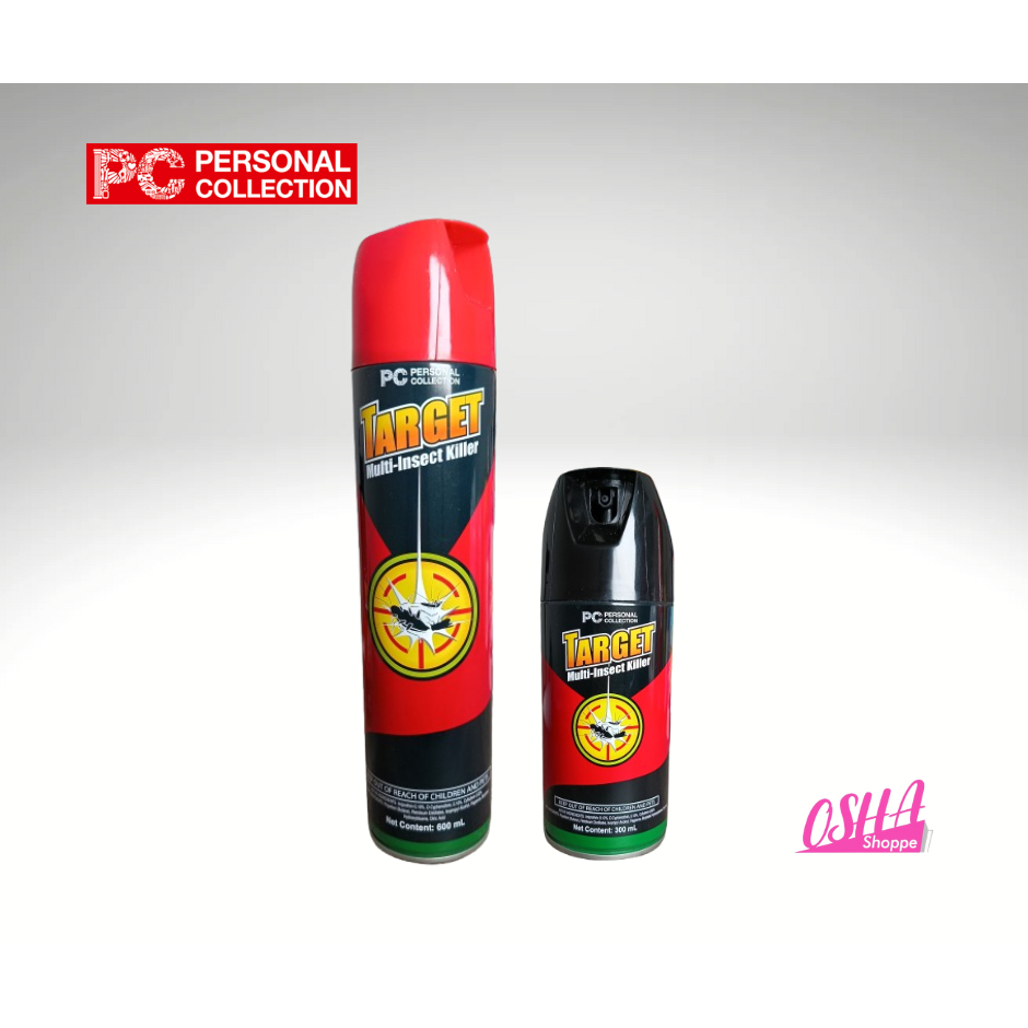 PC TARGET Multi-Insect killer 600 mL and 300 mL | Shopee Philippines