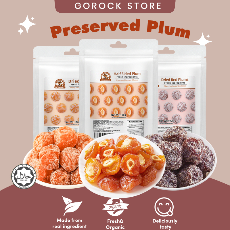Dried Plum, Kiamoy, Prunes Sweet and Sour Cherry Plum Preserved Fruits ...