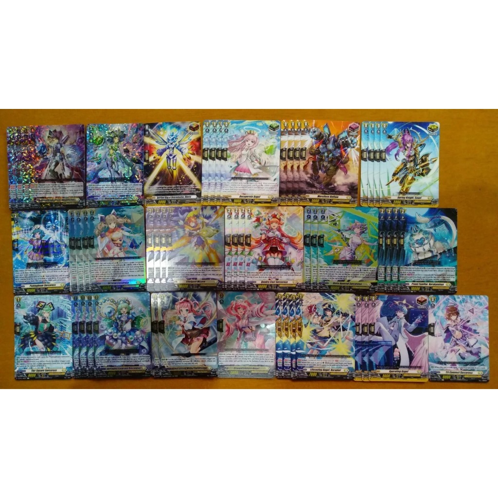 CFV Hexaorb Sorceress "Aquamarine" Deck Keter Sanctuary DZ-BT04 Cardfight Vanguard English ...