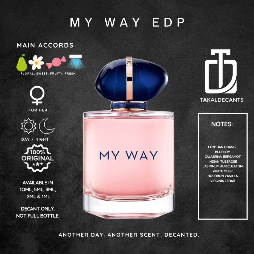 Perfume Decants - My Way EDP (1ml/2ml/3ml/5ml/10ml) TAKALDECANTS ...
