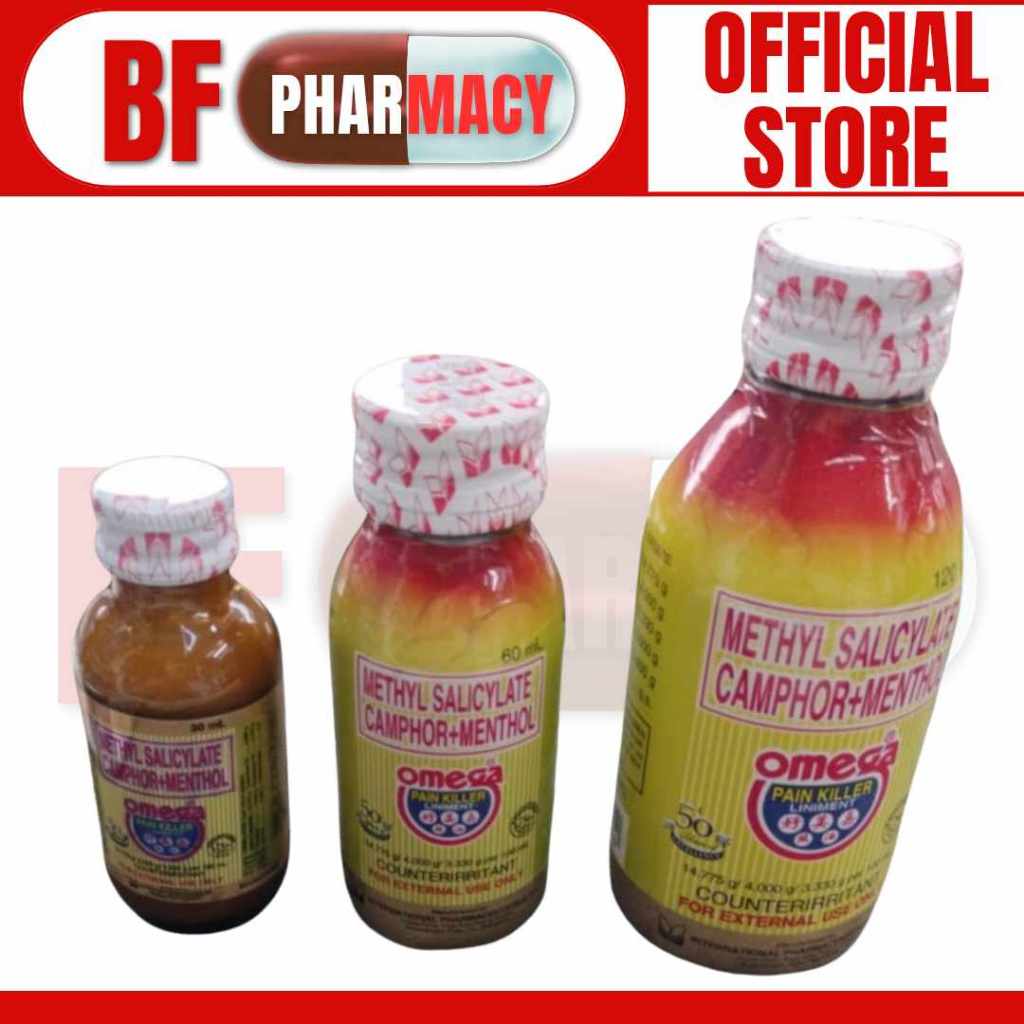 OMEGA Pain Killer (30ml/60ml/ 120ml) | Shopee Philippines
