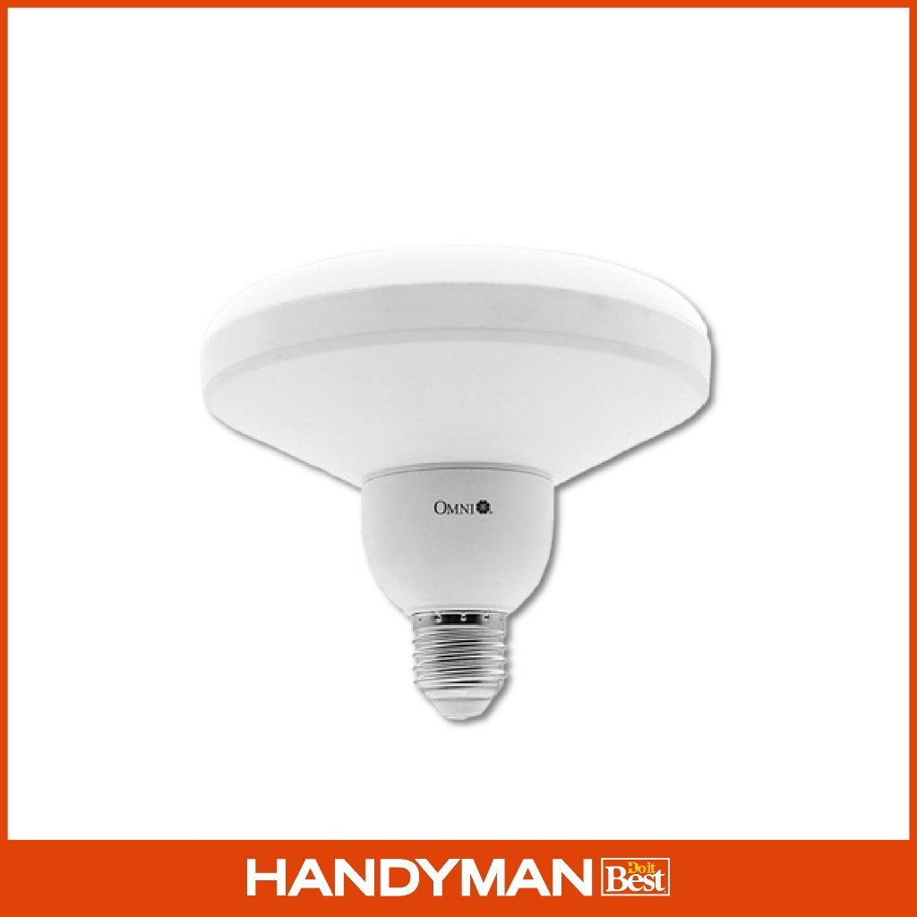 Omni LED Circular Flat Lamp Bulb E27 Base 22 Watts Daylight (LFE27-22W ...