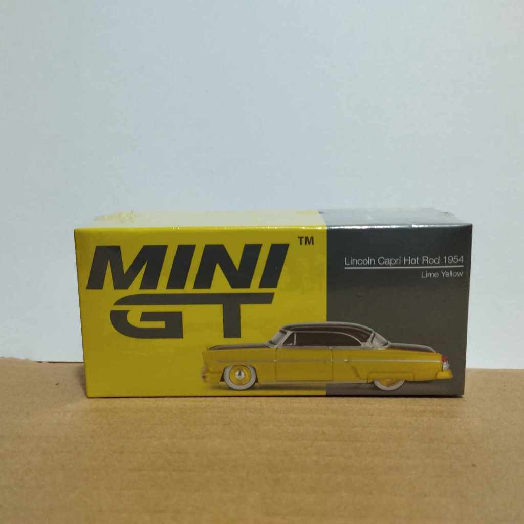 Mini GT #794 Lincoln Capri Hot Rod 1954 (Lime Yellow) | Shopee Philippines