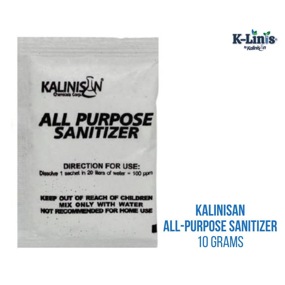 Kalinisan All Purpose Sanitizer 10 grams Sachet (Floor, Surface Cleaner ...