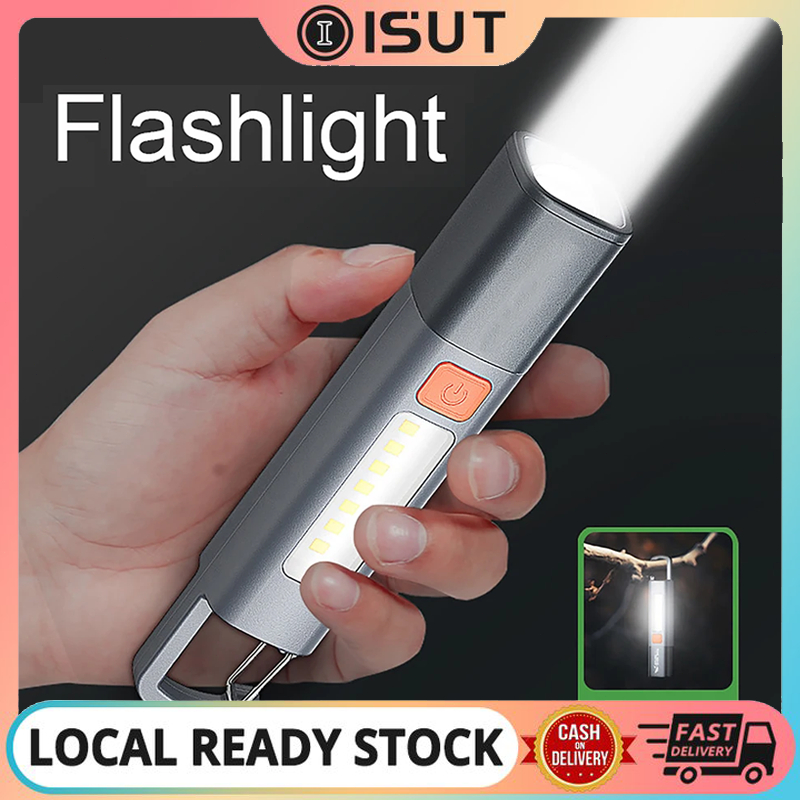 Led Flashlight Long Range Powerful Super Bright Waterproof Mini ...