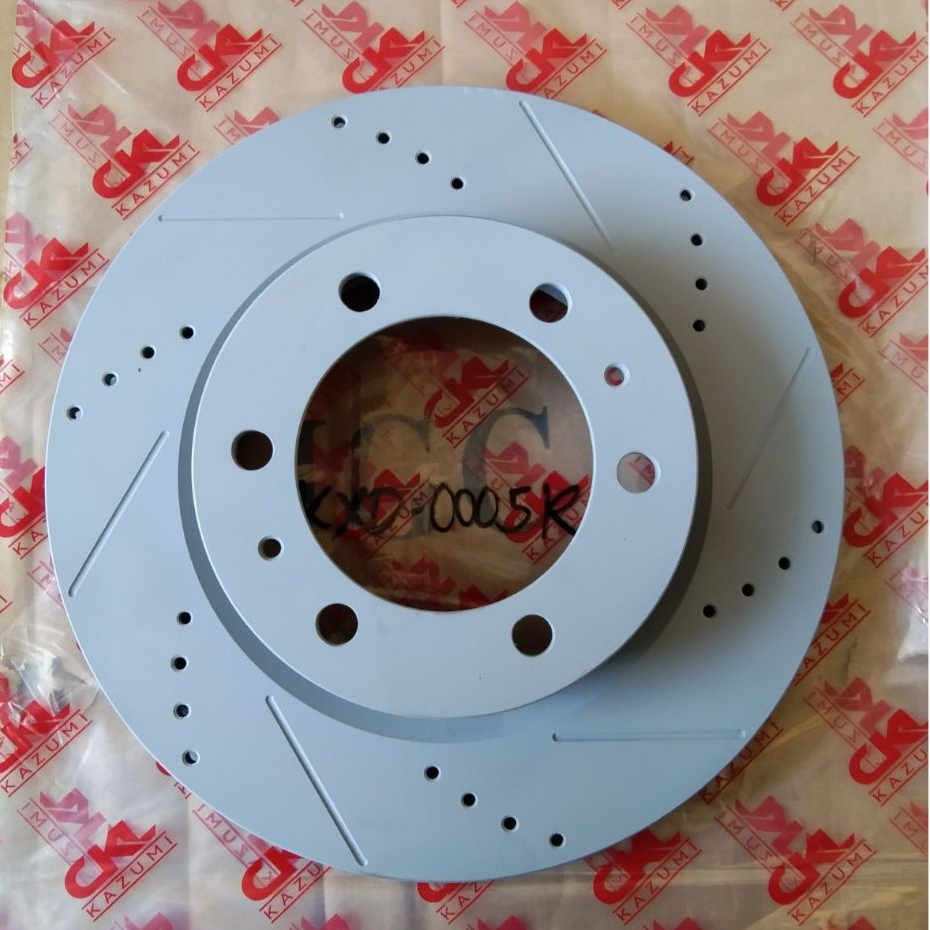 CROSS DRILLED Toyota Fortuner/Hilux 2016-2023 4x2 319MM FRONT Rotor ...