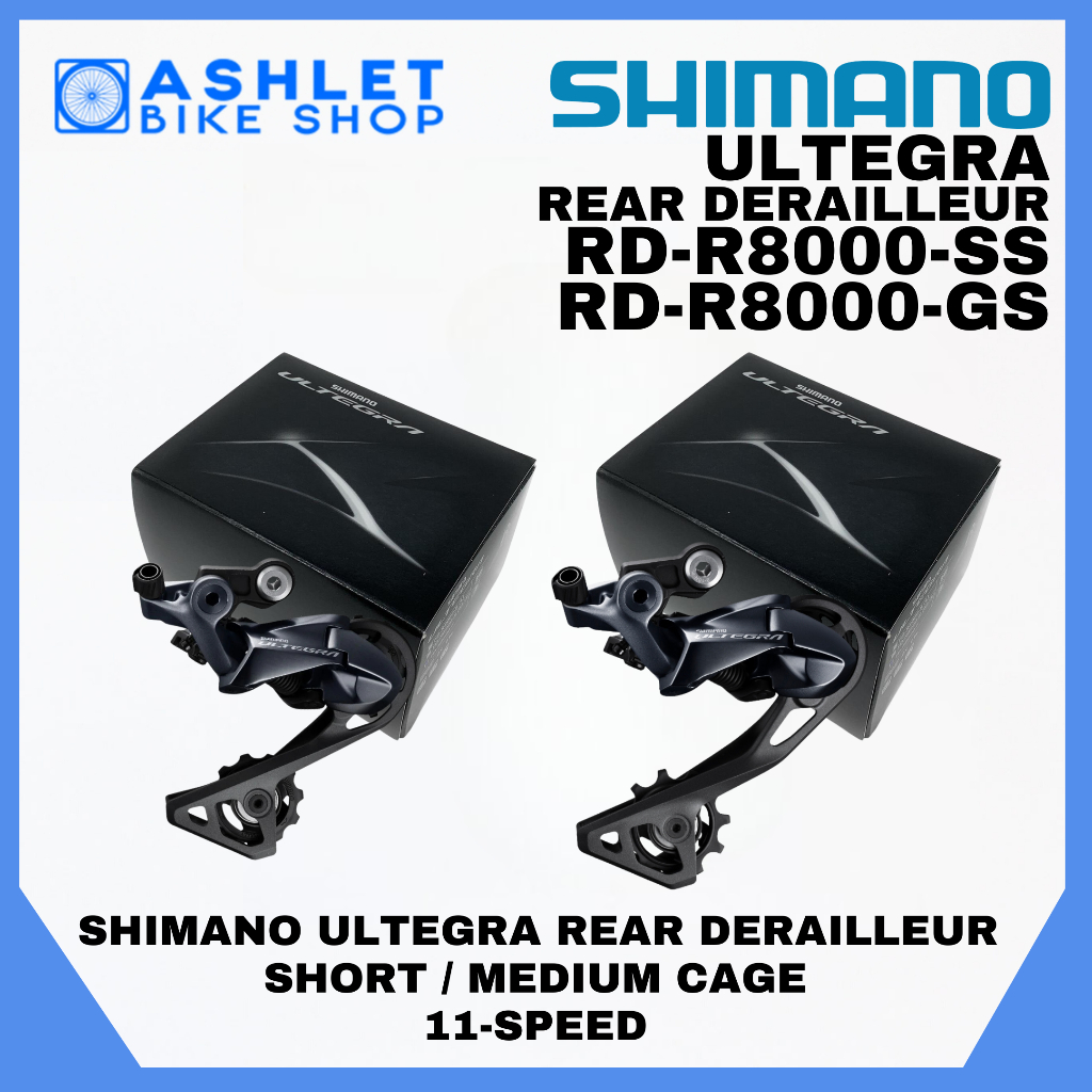 ORIGINAL SHIMANO ULTEGRA RD-R8000-SS / RD-R8000-GS Rear Derailleur 11 ...