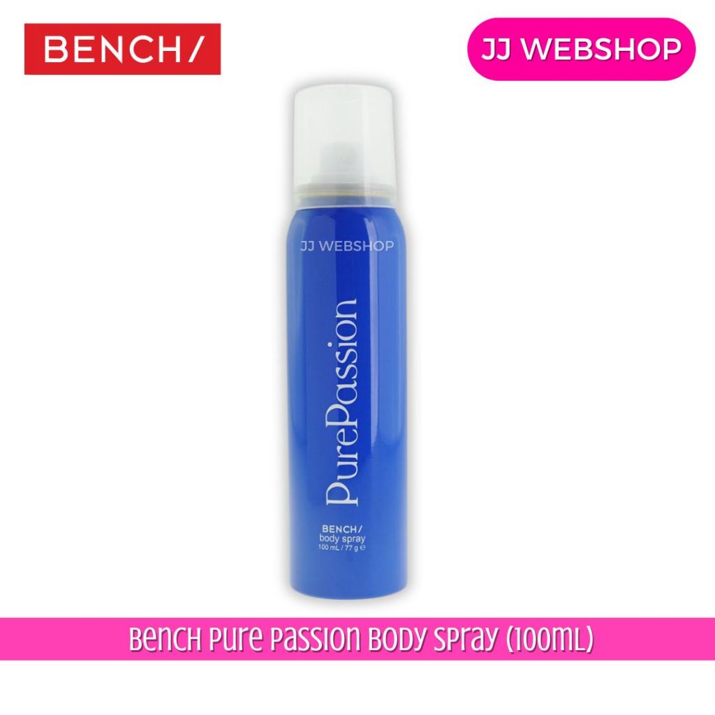 Bench Pure Passion Body Spray 100ml | Shopee Philippines