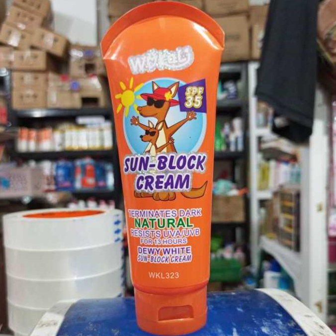 Wokali Sunblock Cream Natural Dewy White Spf35 100ml | Shopee Philippines